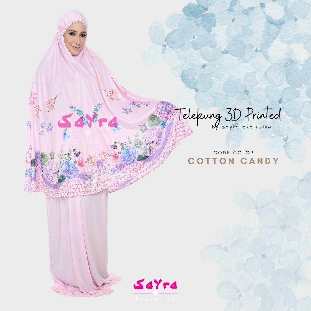 Telekung 3D Printed, Women's Fashion, Dresses & Sets, Traditional ...
