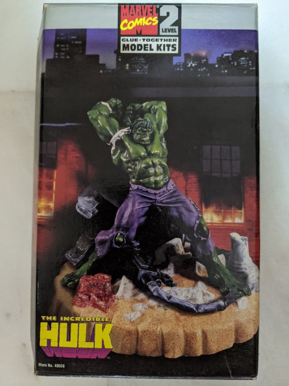 The Incredible Hulk model kits, Hobbies & Toys, Toys & Games on Carousell