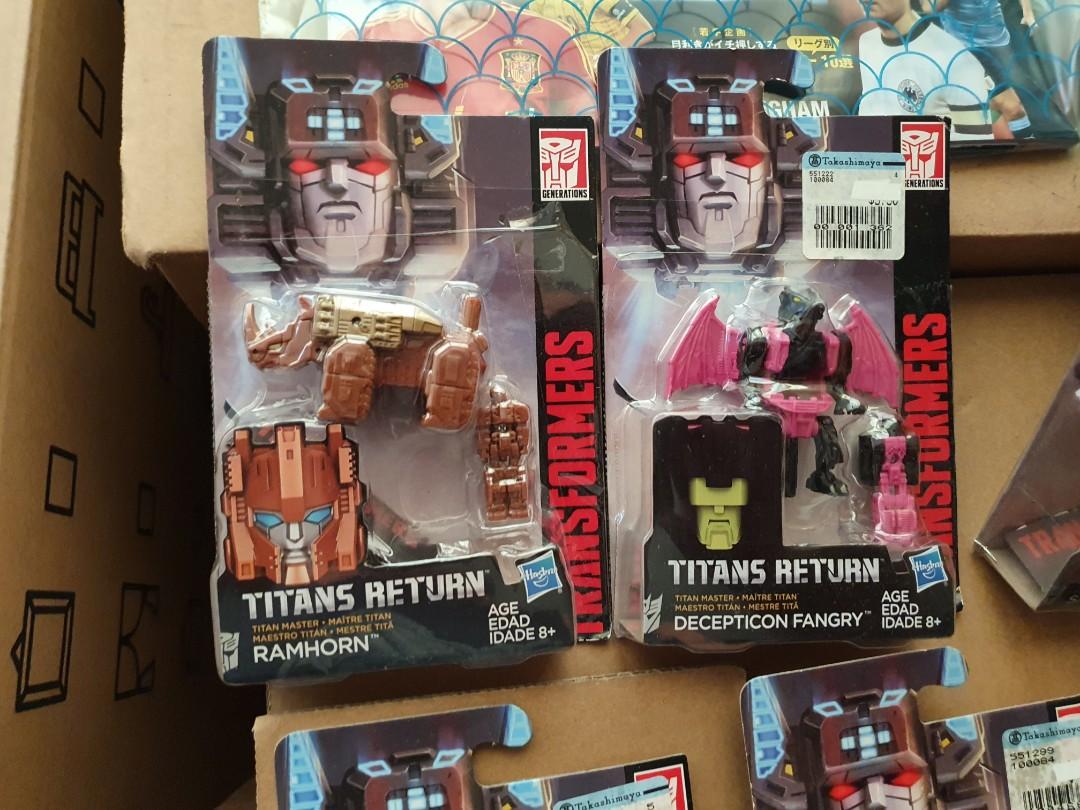 Titan Returns Transformers Headmasters Assorted Lot MOSC, Hobbies ...