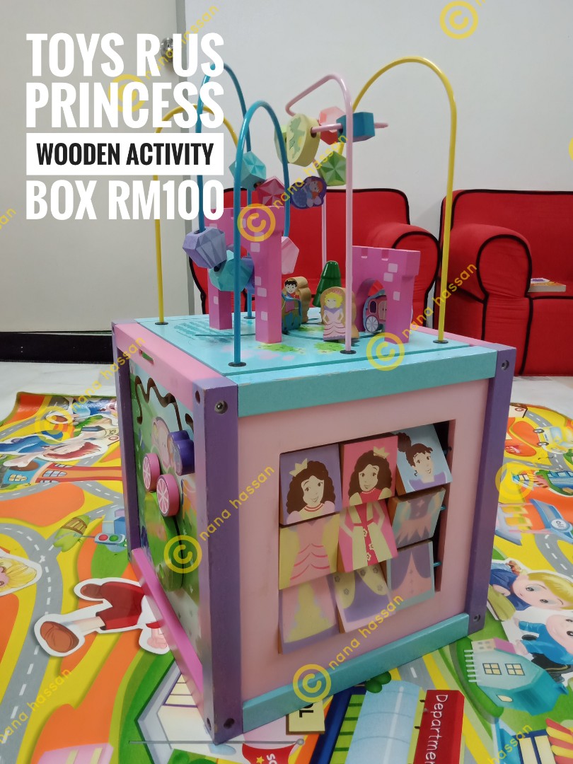 Toys R Us Princess Wooden Activity Box, Hobbies & Toys, Toys & Games on ...