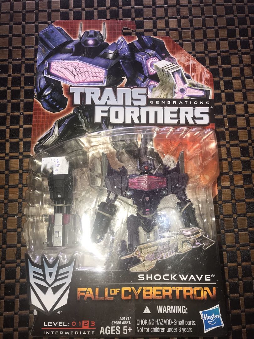 Transformers Generations Fall Of Cybertron Shockwave Hasbro, Hobbies ...