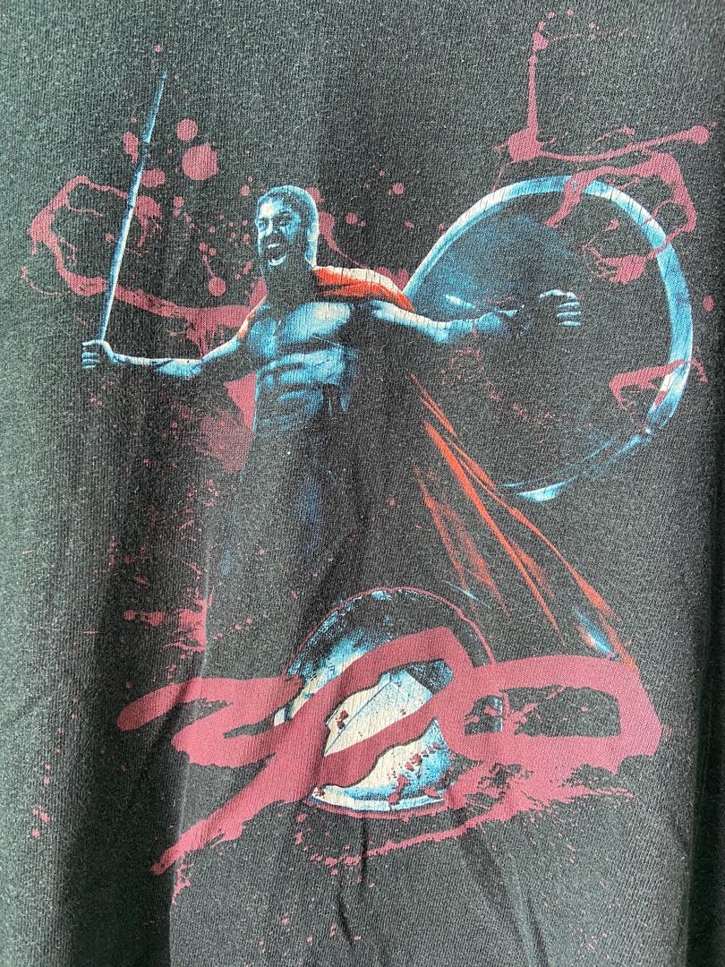 Vintage 300 Cult Movie T-Shirt, Men's Fashion, Tops & Sets, Tshirts ...