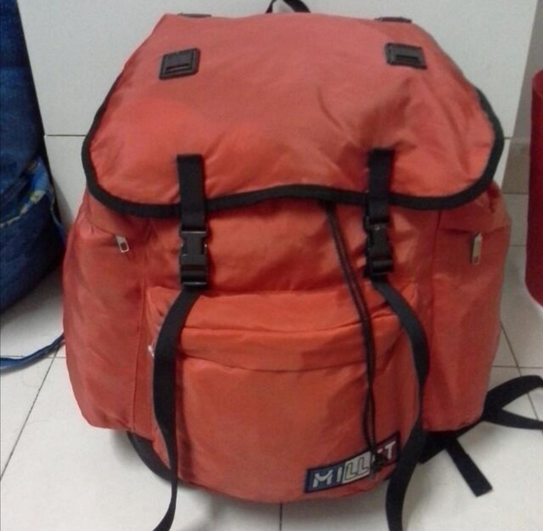 Vintage millet backpack, Men's Fashion, Bags, Backpacks on Carousell