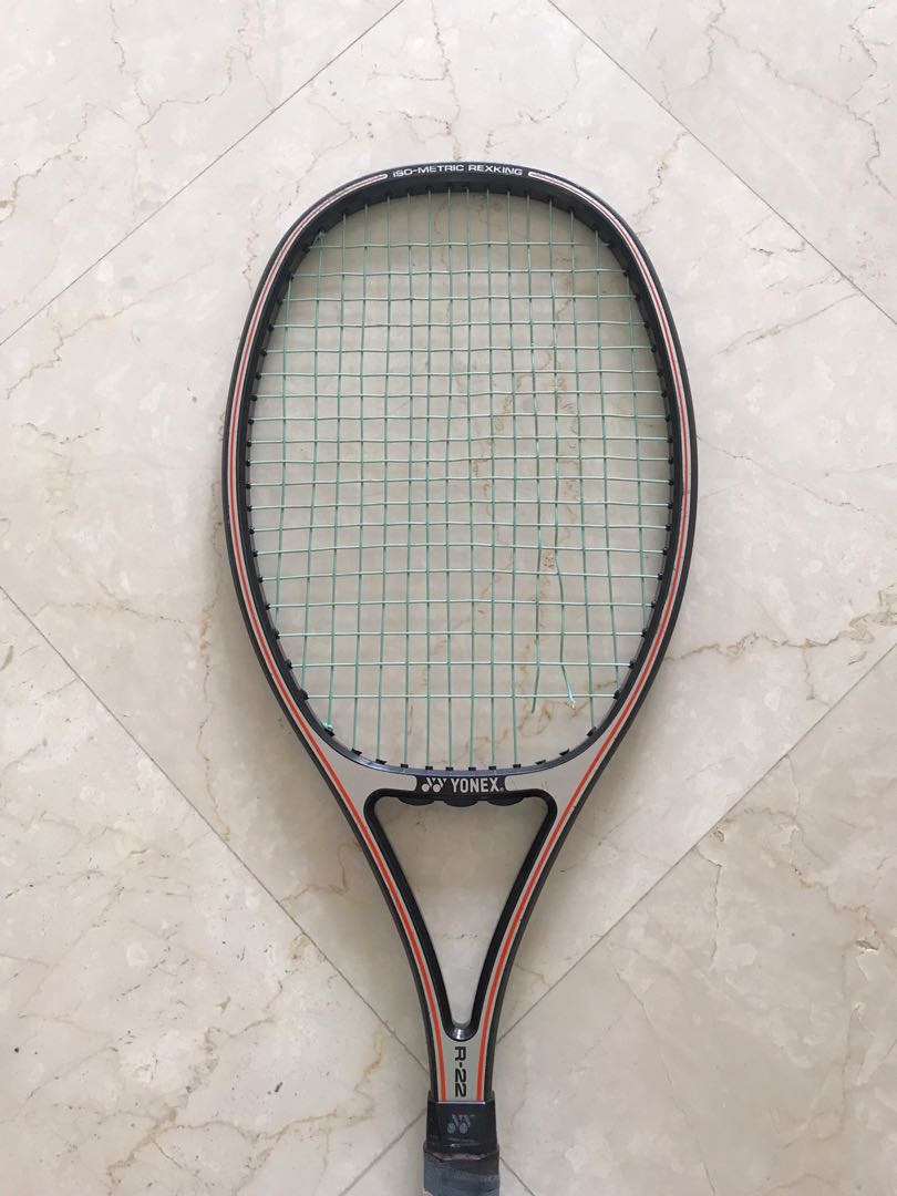 Vintage tennis racket (Yonex Rexking 22 aka R-22), Sports Equipment ...