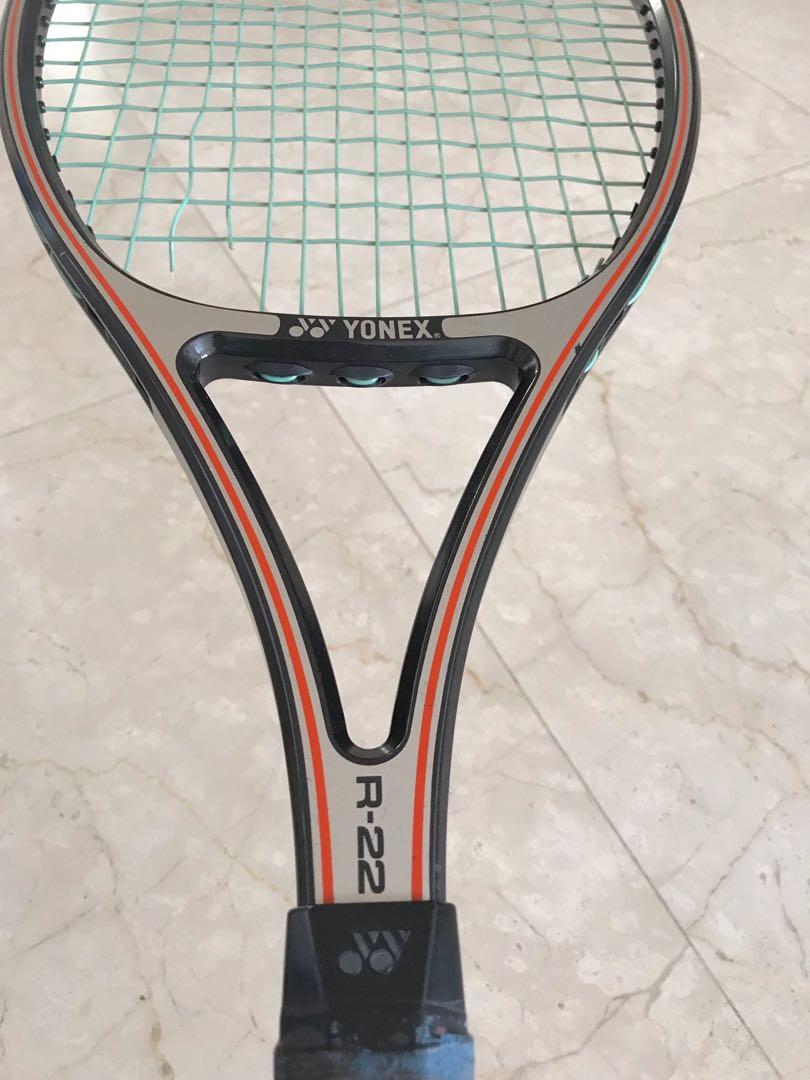 Vintage tennis racket (Yonex Rexking 22 aka R-22), Sports Equipment ...
