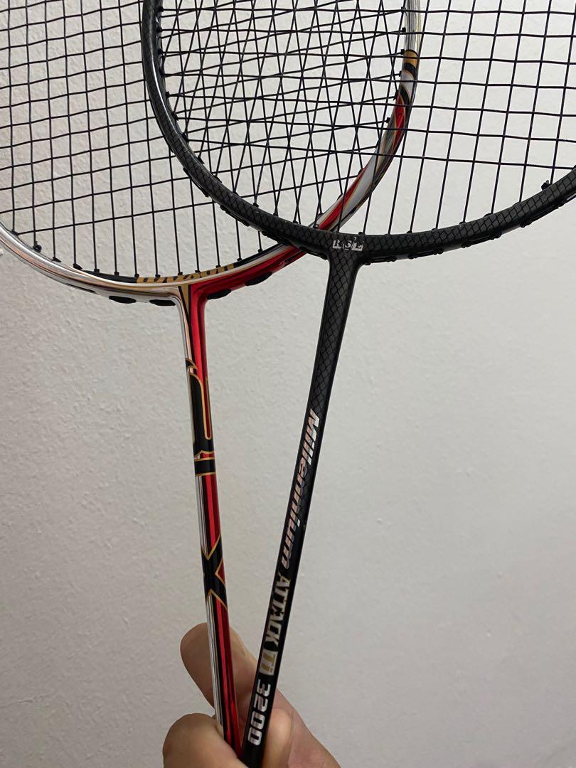 Yonex Voltric Badminton Racquet plus 2 free, Sports Equipment, Sports ...