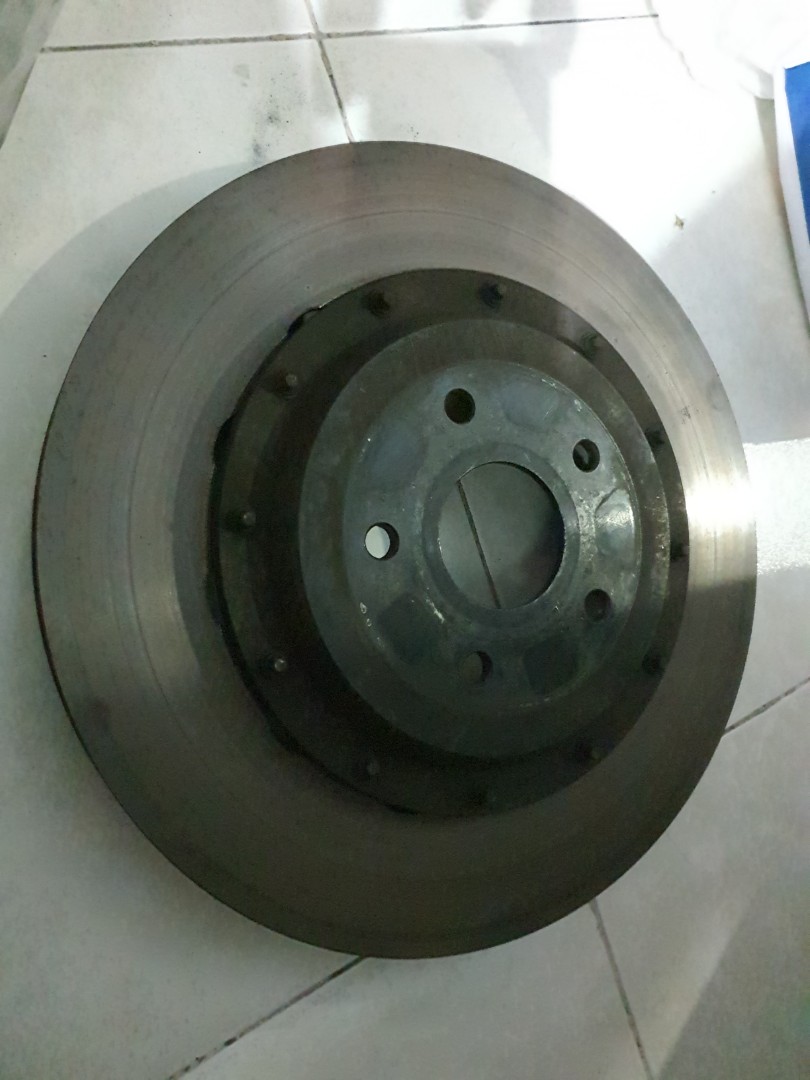 2pcs 355/356 rotor with center bell for Lexus/Toyota GS300, GS250 ...