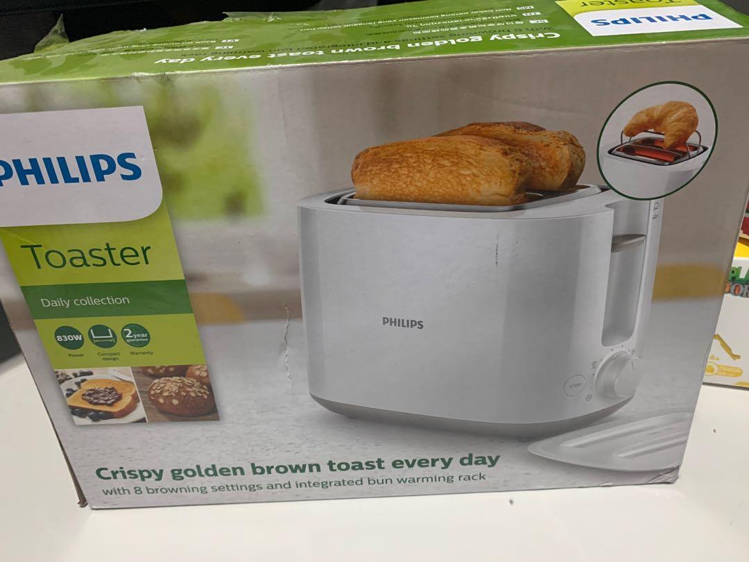 99% NEW Phillips Toaster, TV & Home Appliances, Kitchen Appliances ...