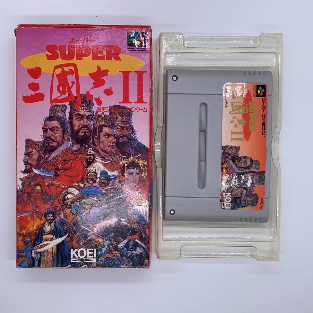 超級任天堂 超任 SFC 盒帶 原裝日版 光榮 三國志 II 2, 電子遊戲, 電子遊戲, Nintendo 任天堂 - Carousell