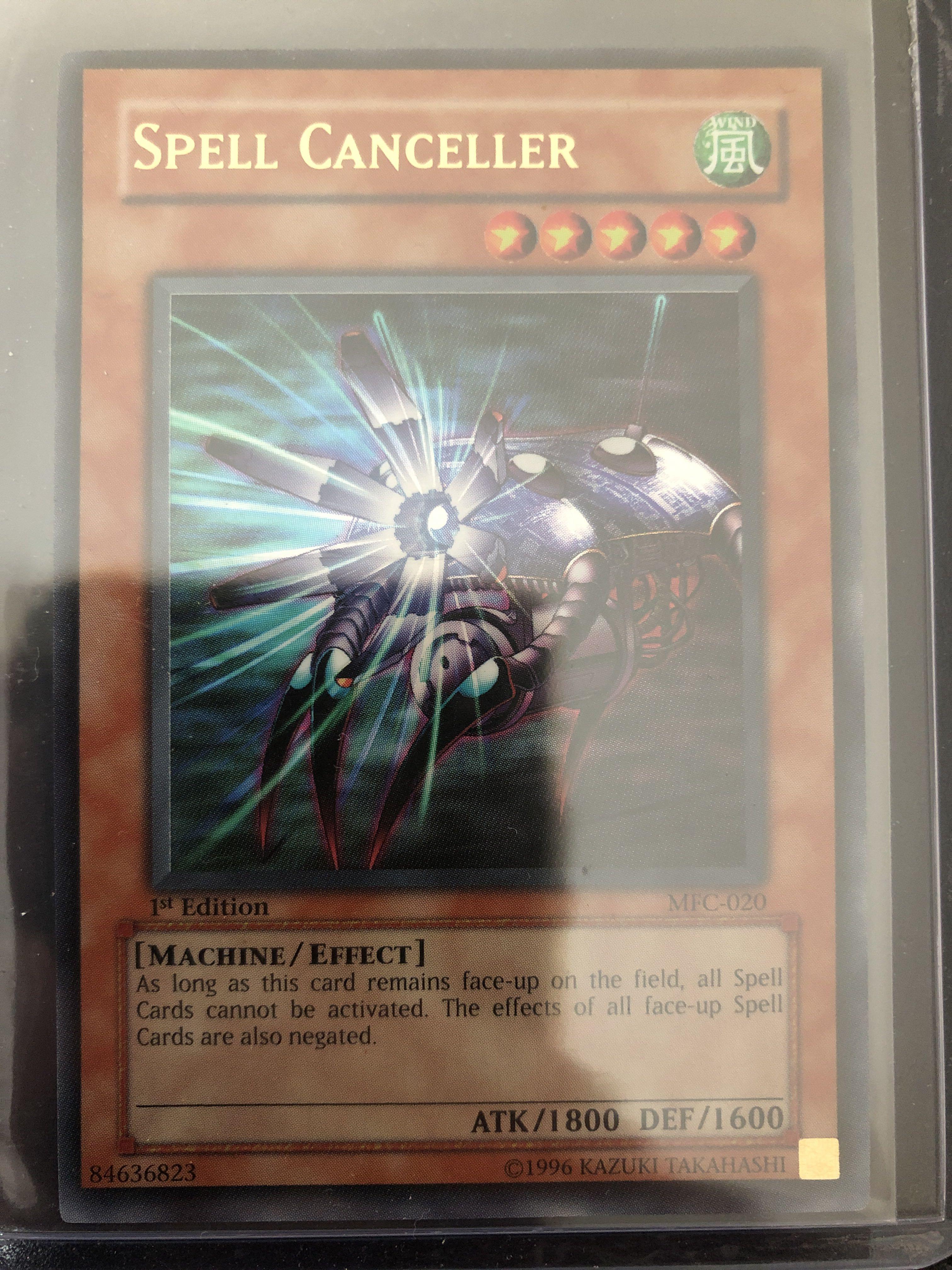 spell canceller yugioh