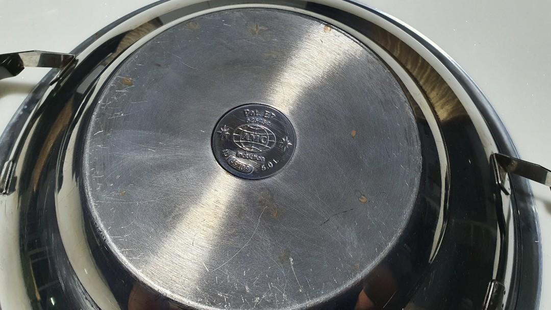 AMC Wok 5.0L (40cm diameter), Furniture & Home Living, Kitchenware ...