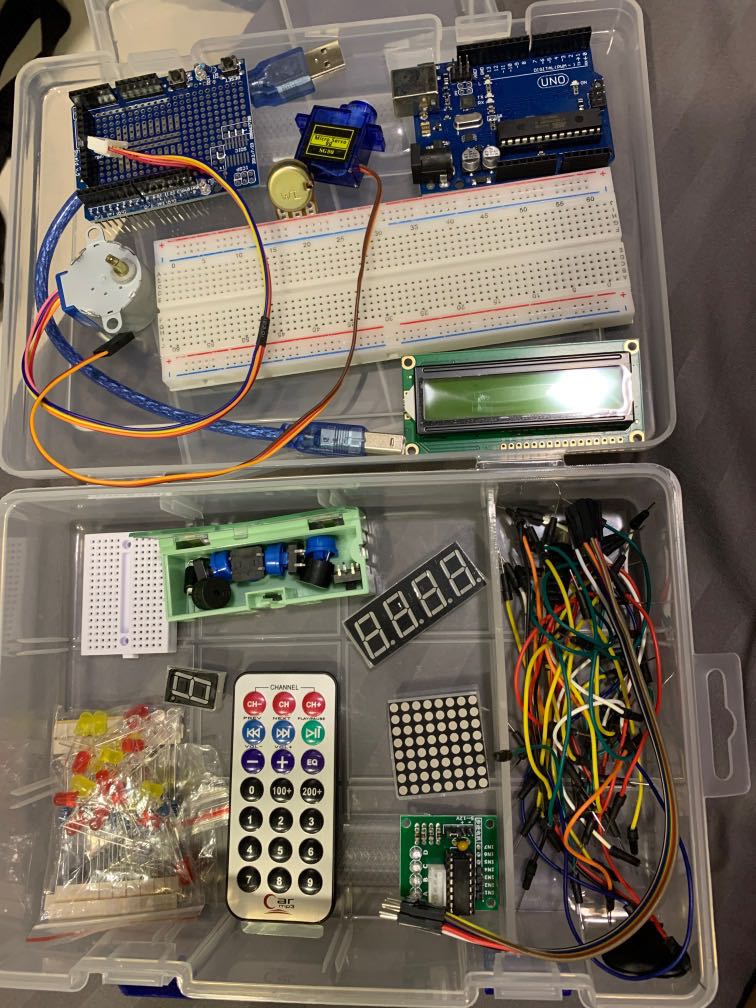 Arduino/black board electronic set, Computers & Tech, Parts ...