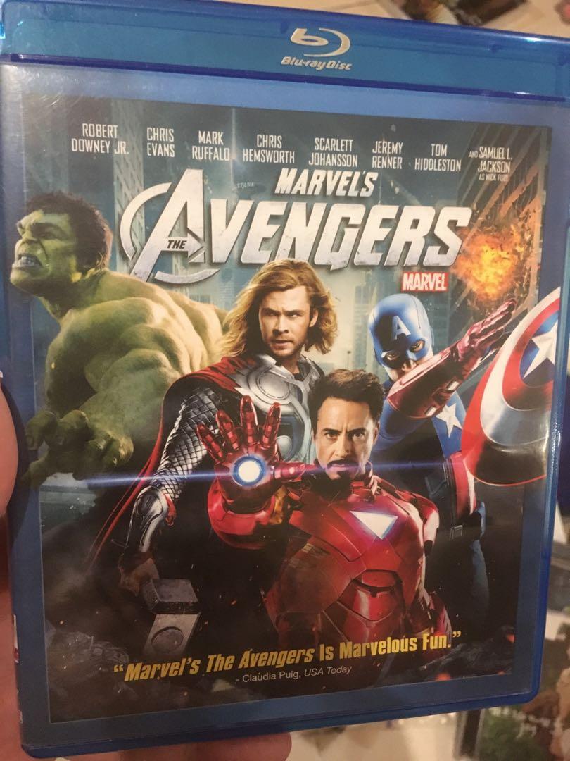 Marvel’s The Avengers Blu-ray Disc, Hobbies & Toys, Music & Media, CDs ...