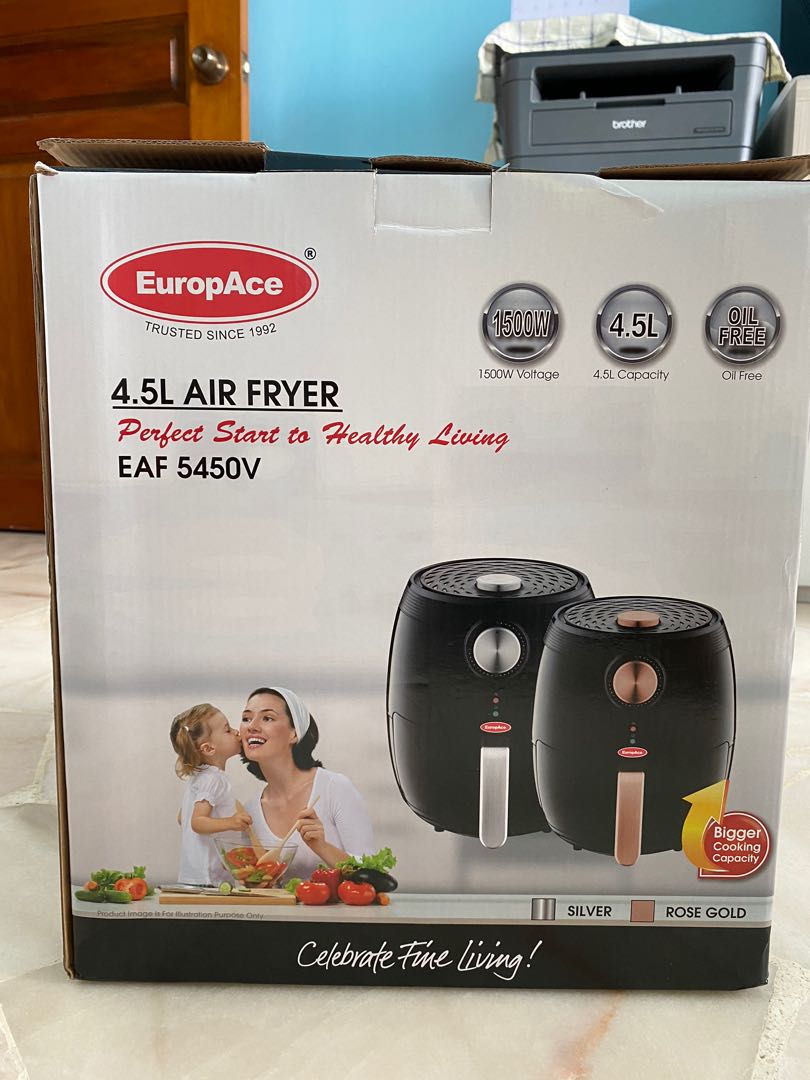 BRAND NEW Europace 4.5l Air Fryer, TV & Home Appliances, Kitchen ...