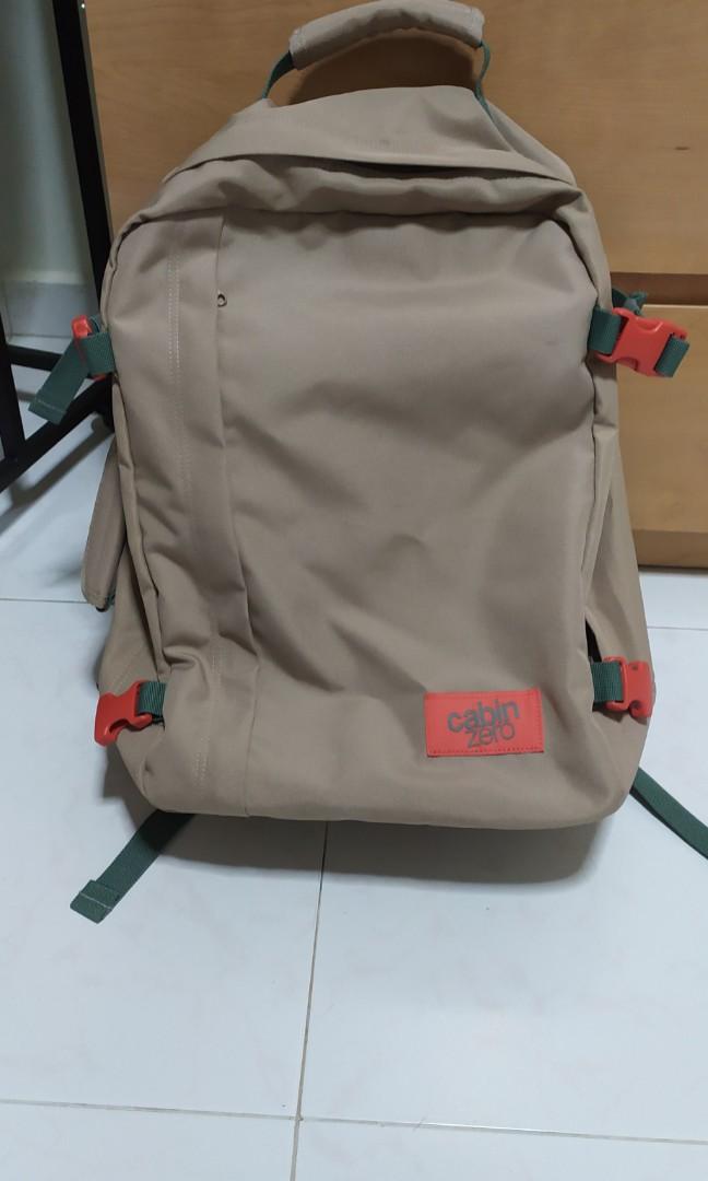 Cabin Zero 36L Backpack (Sandshell), Men's Fashion, Bags, Backpacks on ...