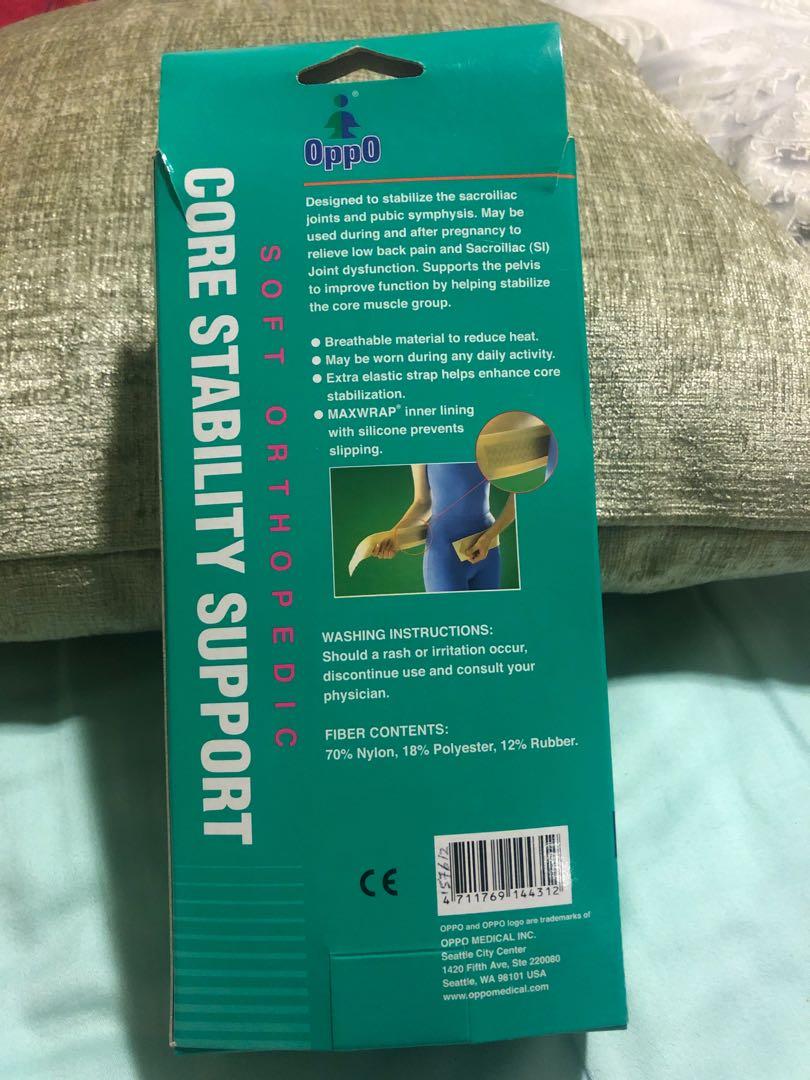 Core stability support, Health & Nutrition, Braces, Support ...