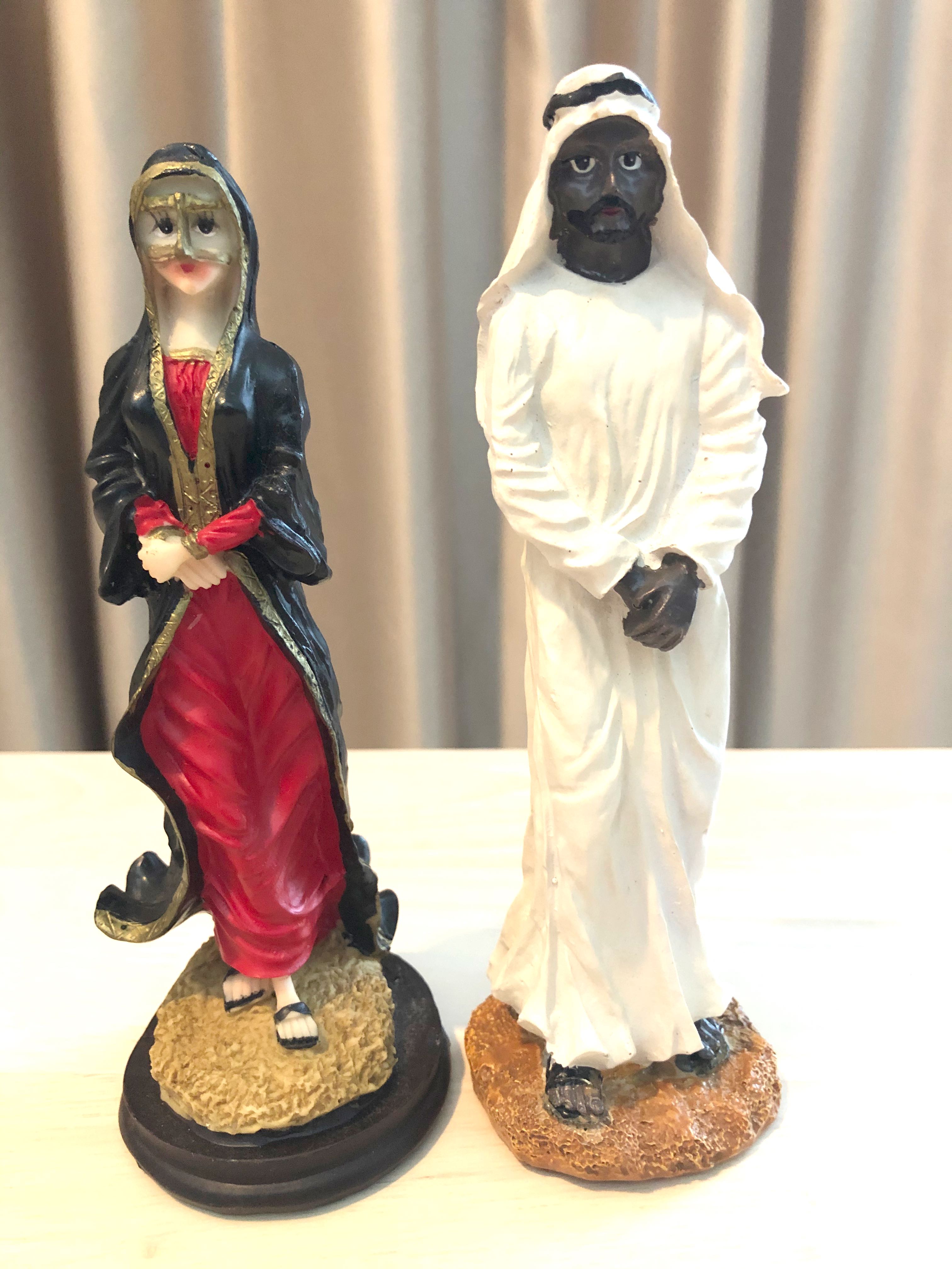 Couple statue Saudi Arabian lovers, Hobbies & Toys, Toys & Games on ...