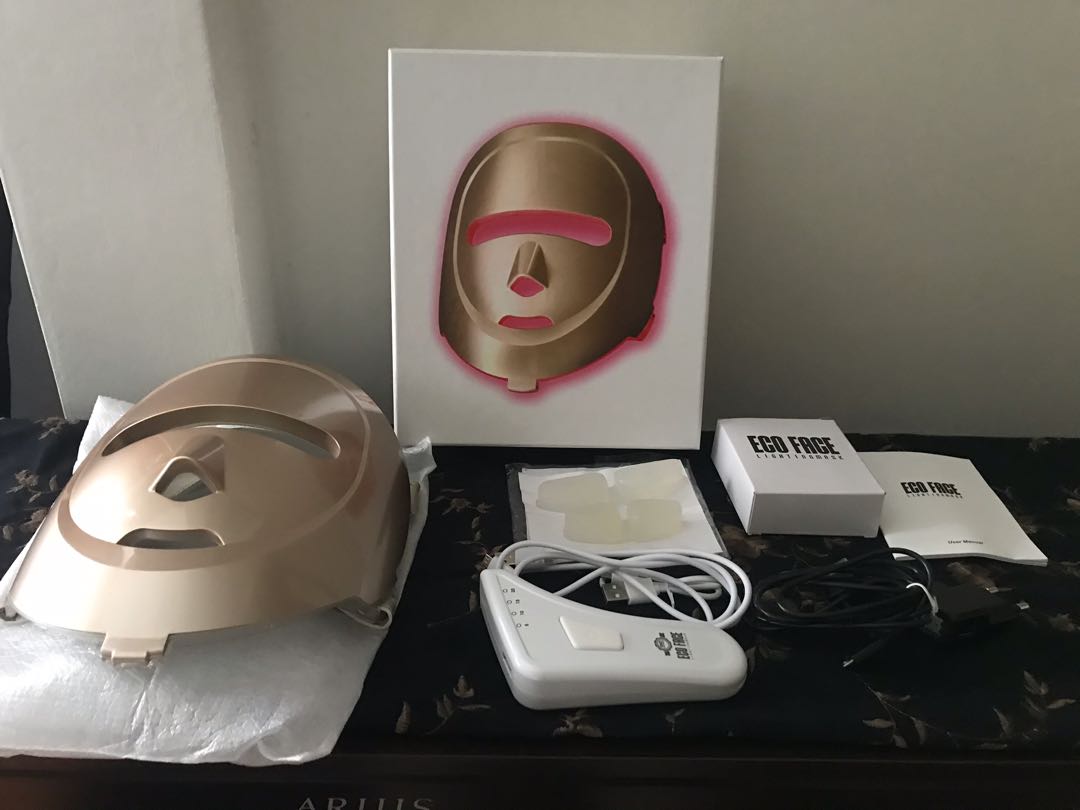 ECO face lightning mask - LED photon mask, Health & Nutrition, Face ...