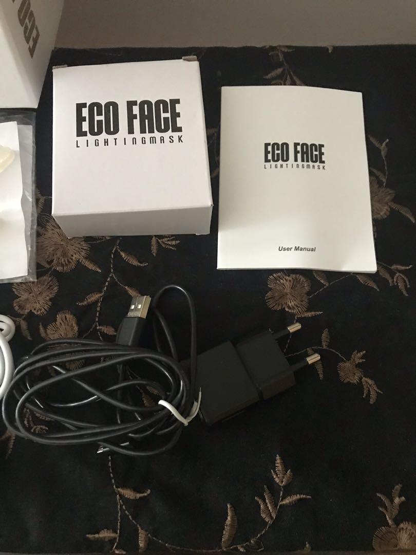 ECO face lightning mask - LED photon mask, Health & Nutrition, Face ...