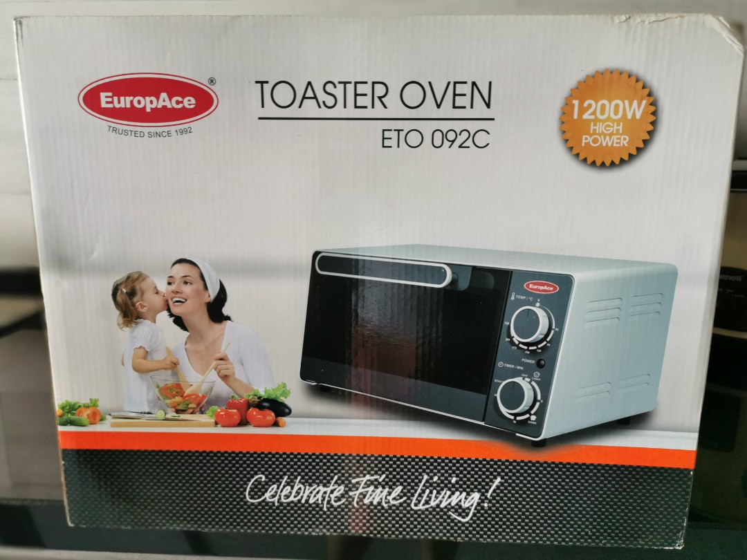 EuropAce Toaster Oven ETO 092C, TV & Home Appliances, Kitchen ...