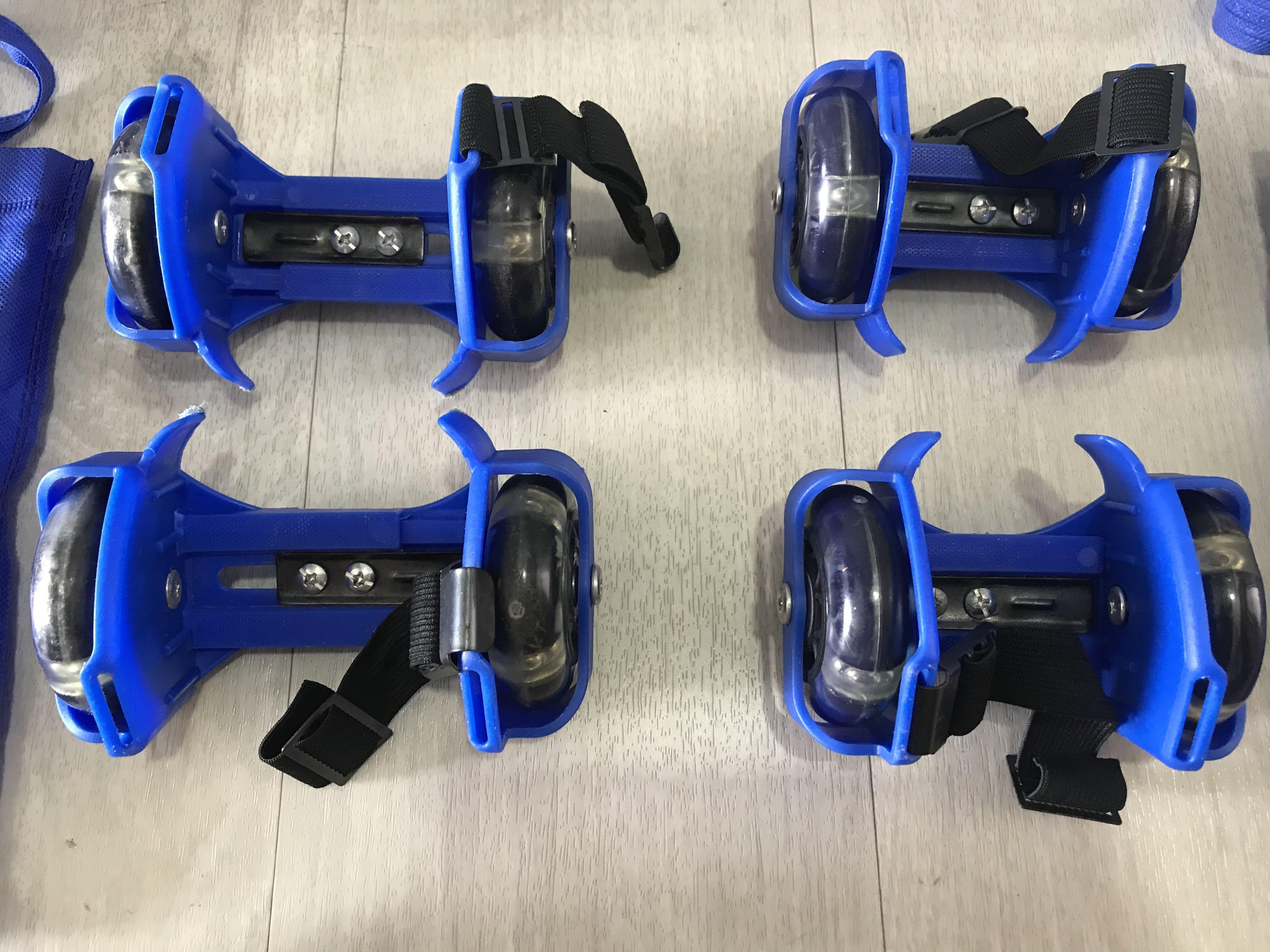 Flashing Roller Heel Roller Skates - Detachable Roller Wheels To Fix On ...