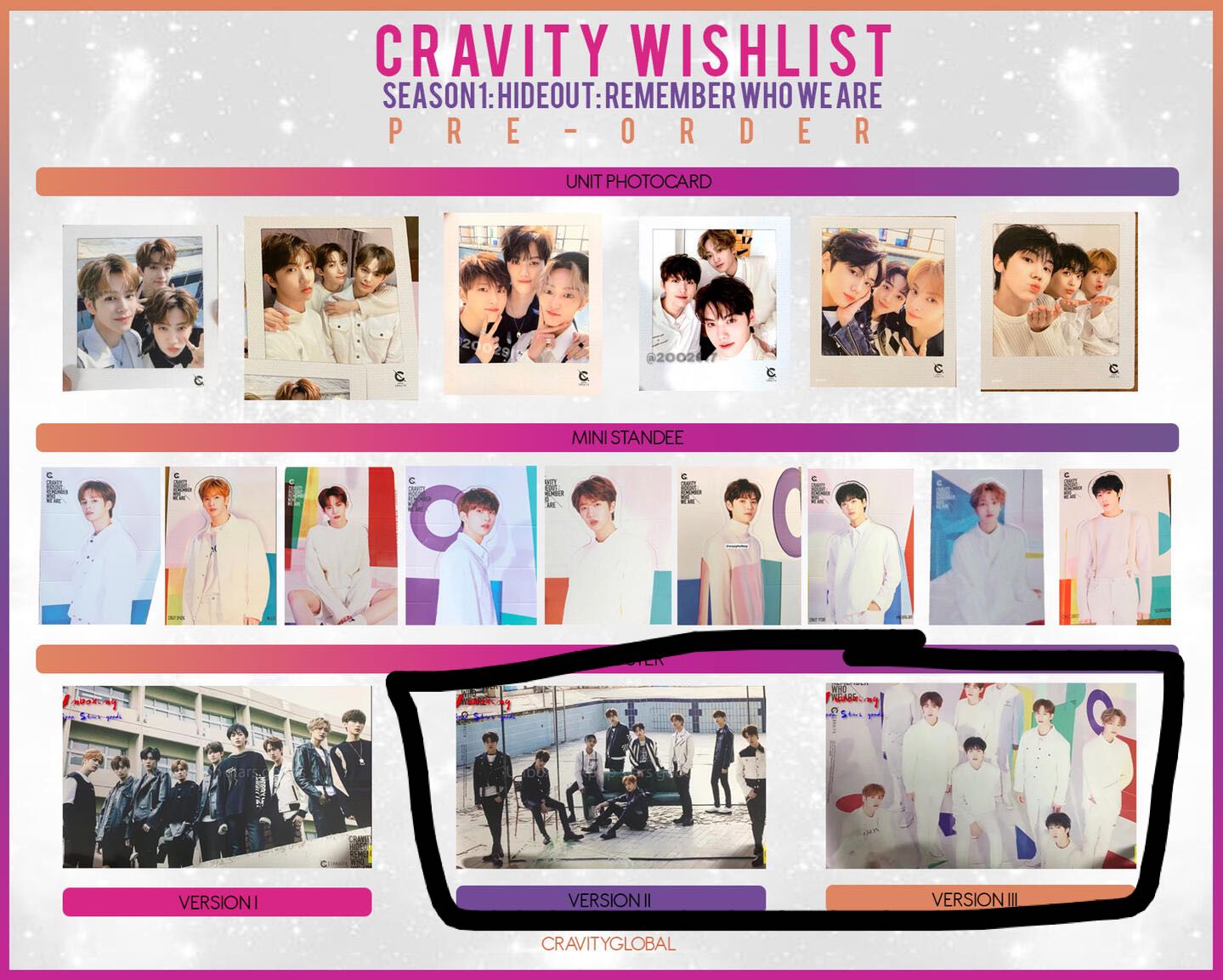 free cravity posters, Entertainment, K-Wave on Carousell