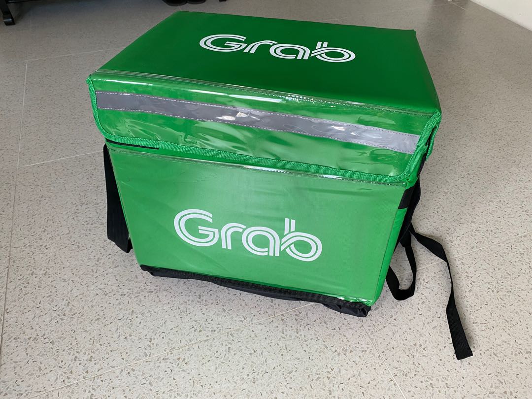Grab Food Delivery Bag, Sports Equipment, Bicycles & Parts, Parts ...