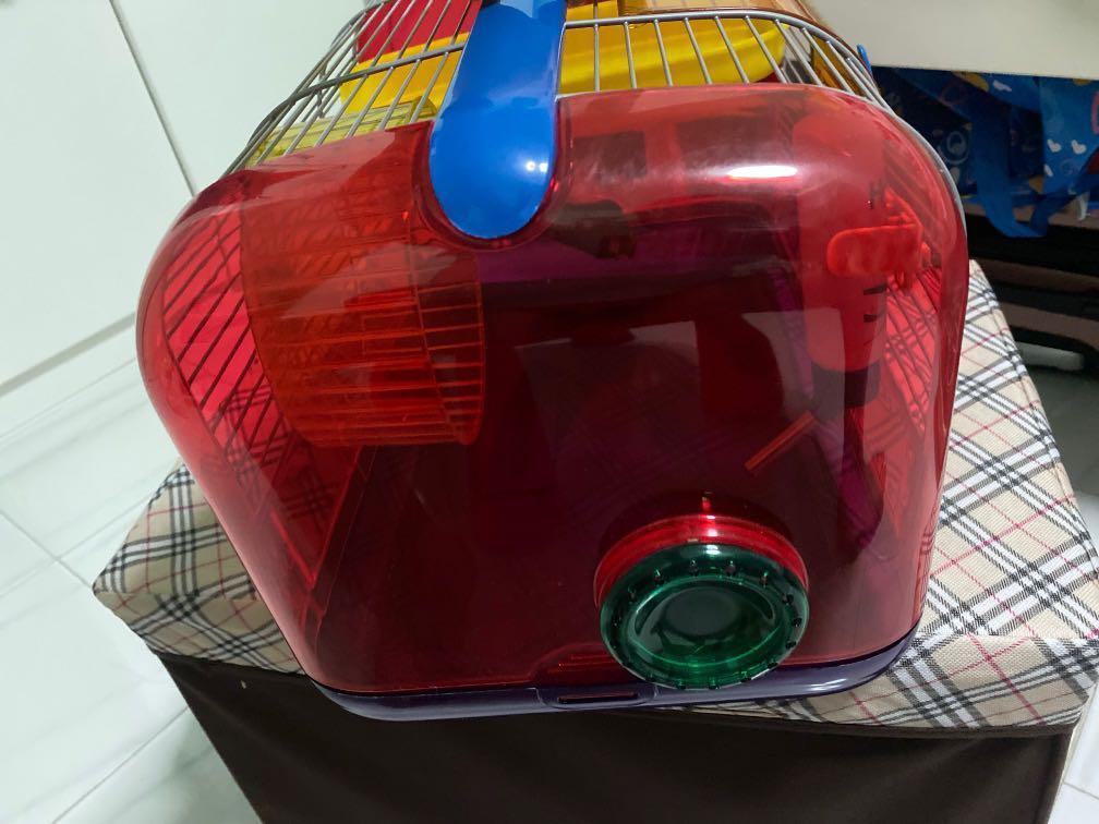 Hamster Cage, Health & Nutrition, Medical Supplies & Tools on Carousell