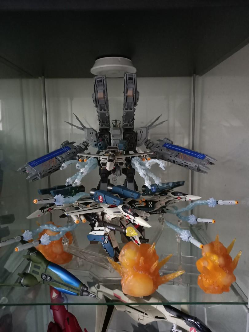 Hi Metal Macross VF-1 Skull squadron set, Hobbies & Toys, Toys & Games ...