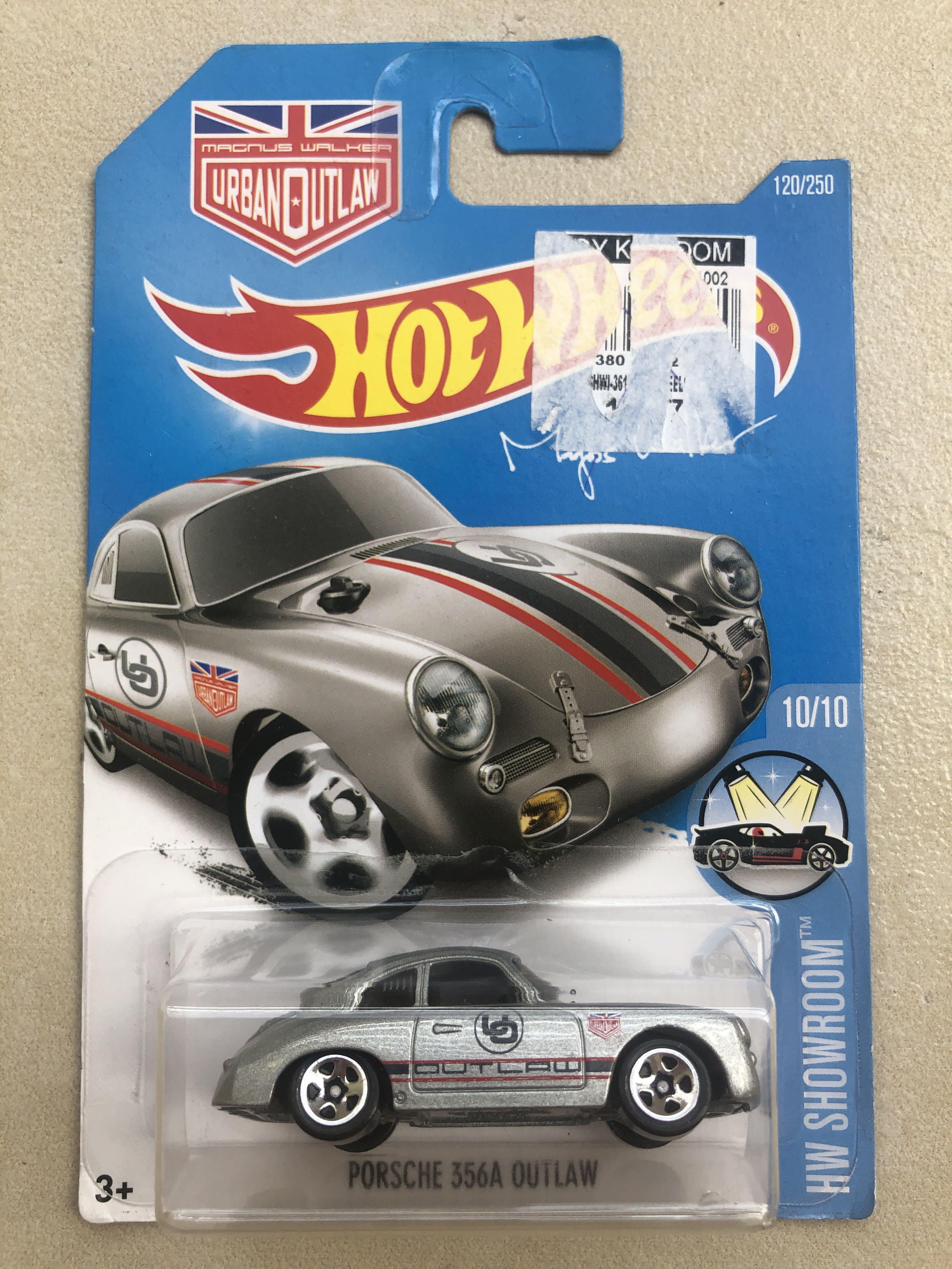 Hot Wheels Diecast Car - Porsche 365A Outlaw (Silver), Hobbies & Toys ...
