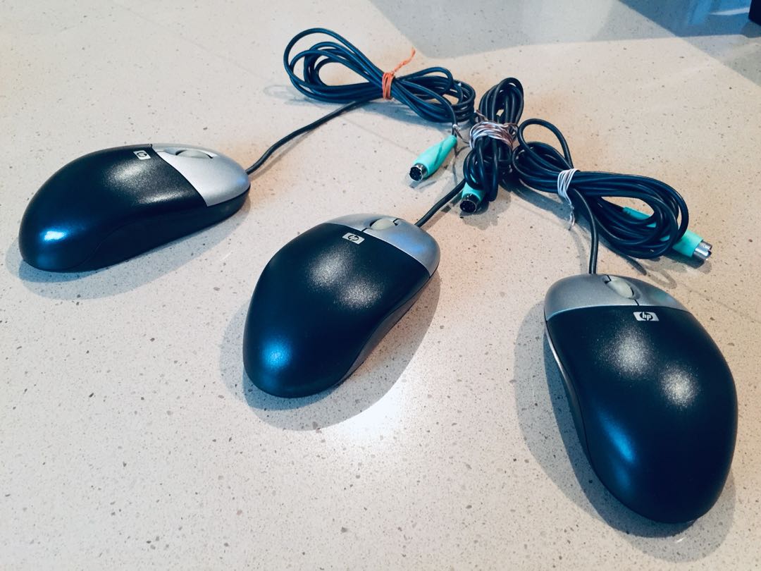 HP PS/2 Mouse, Computers & Tech, Parts & Accessories, Mouse & Mousepads ...