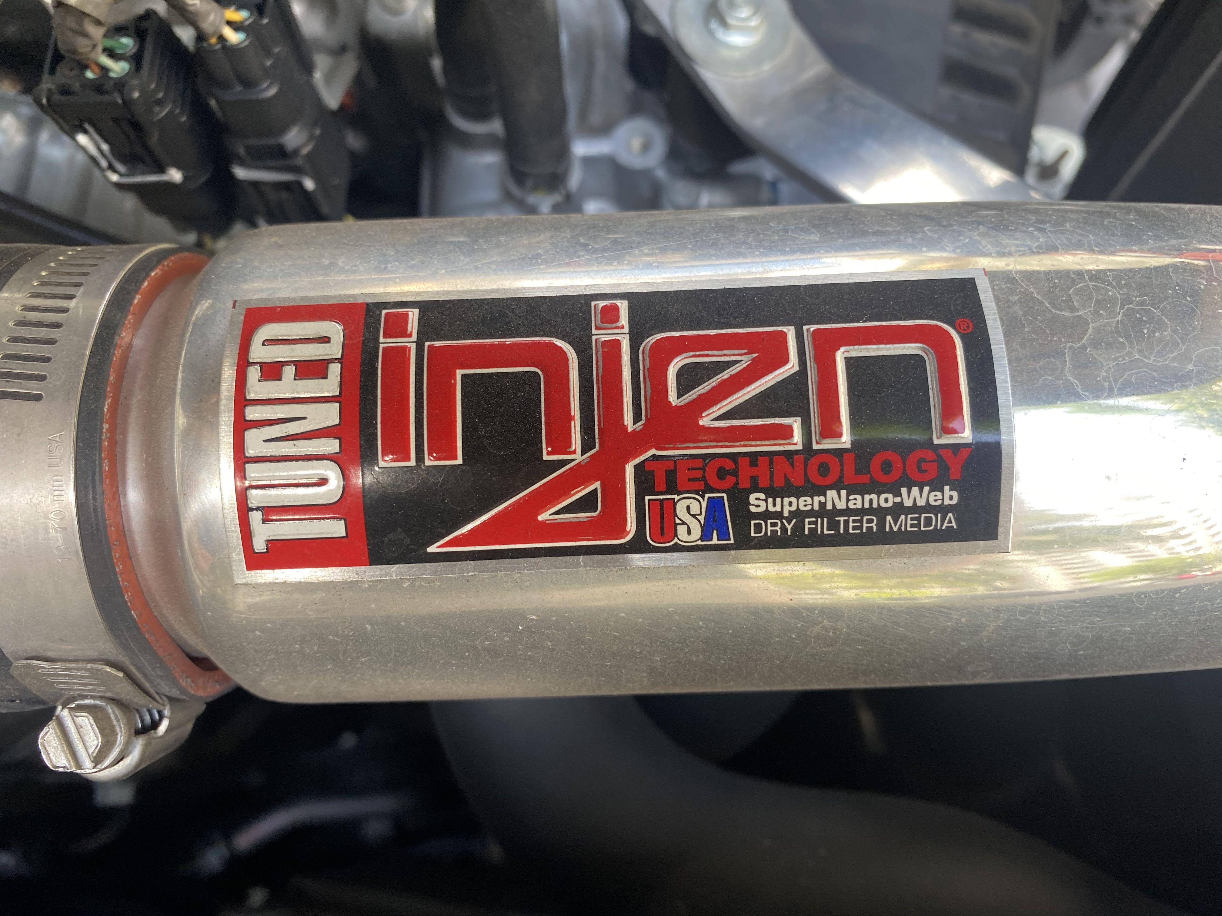 Injen SRI( Short Ram Intake) intake for Honda Civic FC/FK - Polished ...