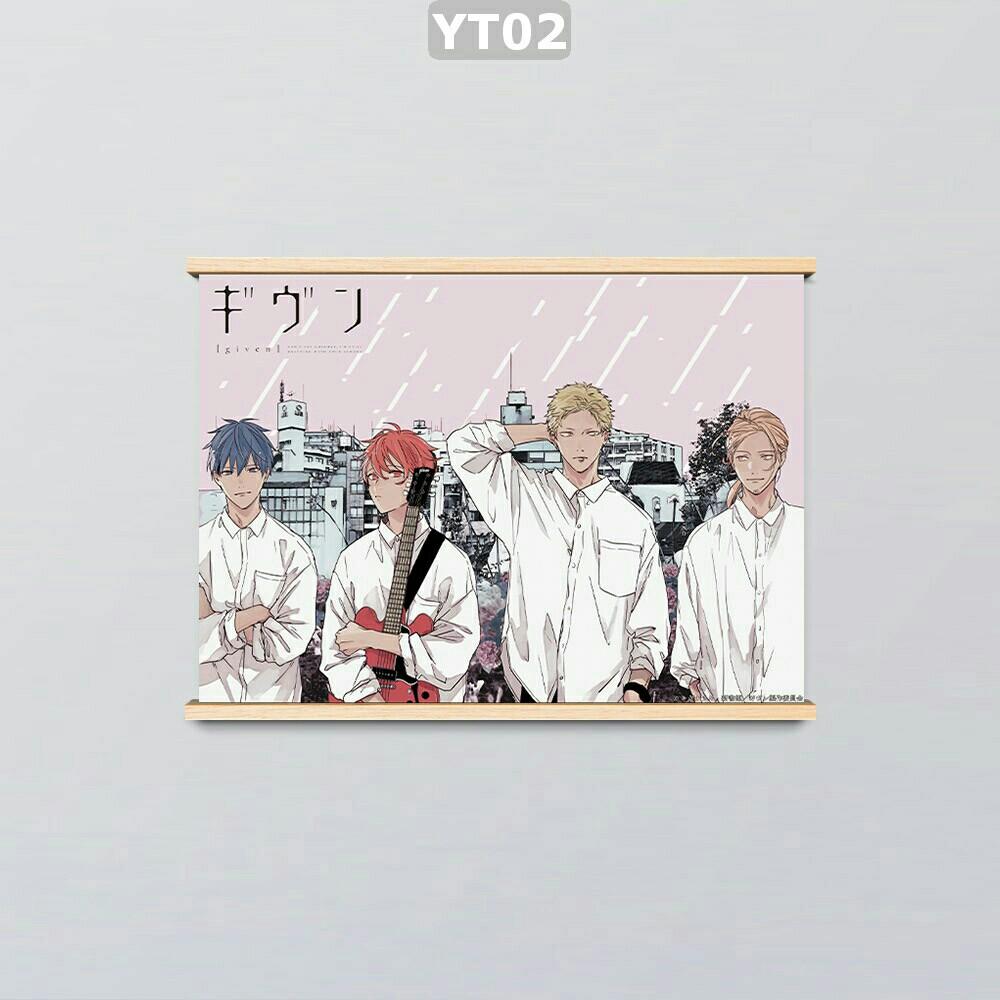 [INSTOCK] GIVEN anime A2 poster anime merch mafuyu haruki akihiko ...