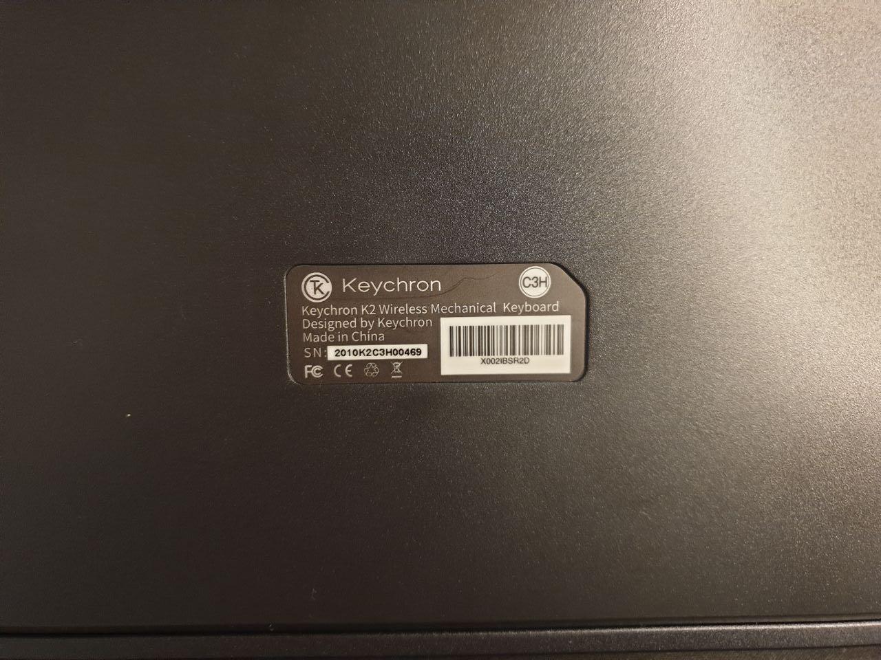 Keychron K2 V2 Hotswappable Aluminium RGB Wireless Mechanical Keyboard ...