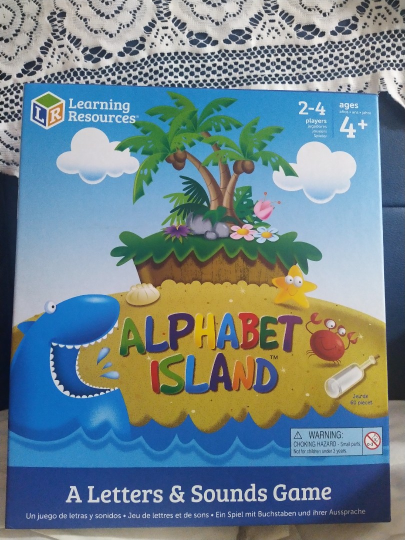 Learning Resources - Alphabet Island (95% new), 兒童＆孕婦用品, 嬰兒玩具 - Carousell