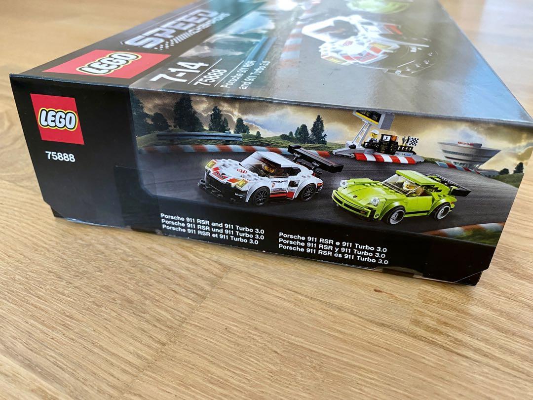 Lego 75888 Porsche 911 RSR and 911 Turbo 3.0 Speed Champions, Hobbies ...
