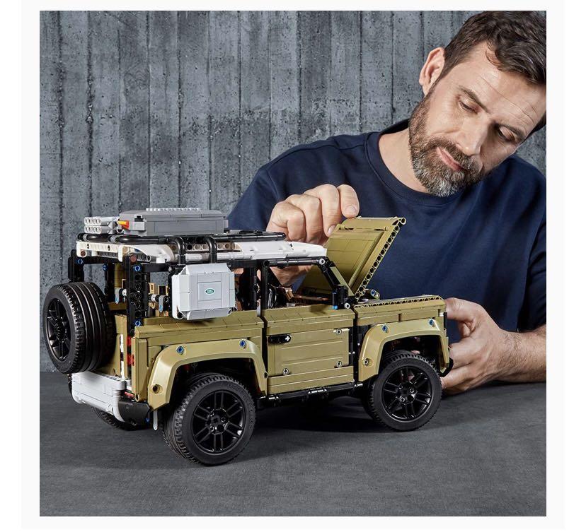 July 2022 LEGO Technic Land Rover Defender 42110 Building Kit, Hobbies ...