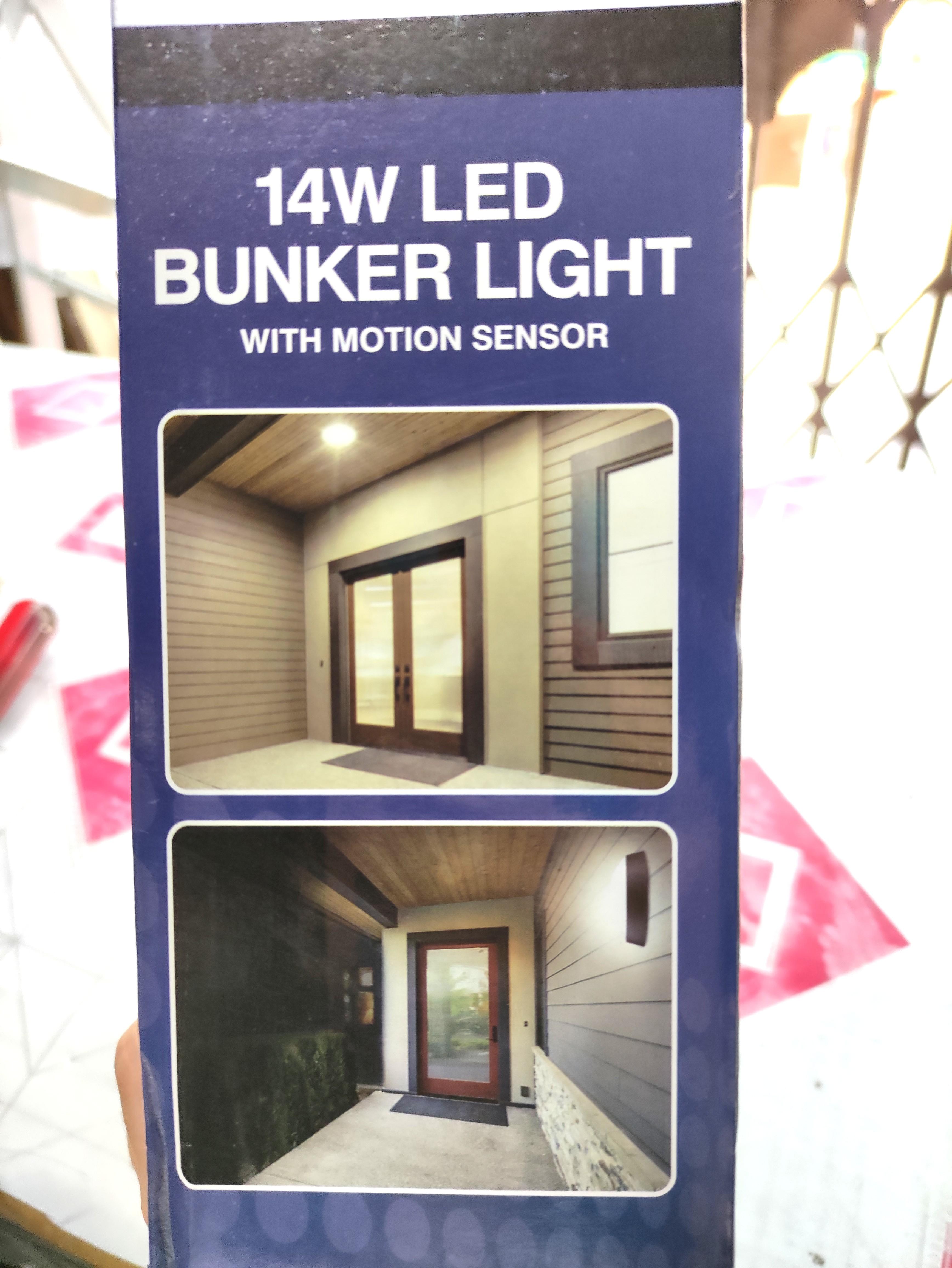 Lightway 14W Led Bunker Light, Furniture & Home Living, Lighting & Fans ...