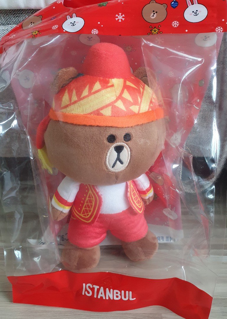 LINE FRIENDS Plushies (Capitaland), Hobbies & Toys, Toys & Games on ...