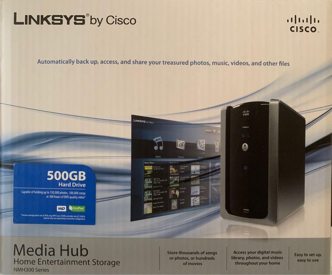 Linksys (by Cisco) Media Hub, TV & Home Appliances, TV & Entertainment ...