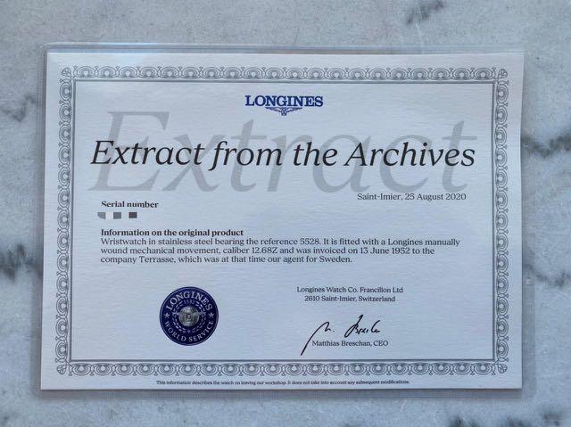 Longines Vintage 5528 "Sei Tacche" two tone dial, Luxury, Watches on ...