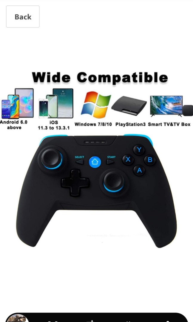 Maegoo Wireless Controller Video Gaming Gaming Accessories Controllers On Carousell