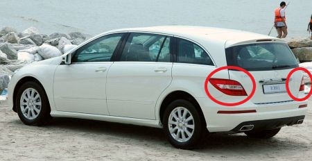 Mercedes-Benz W251 R-Class 2011-2012 Left & Right LED Tail Light, Car ...