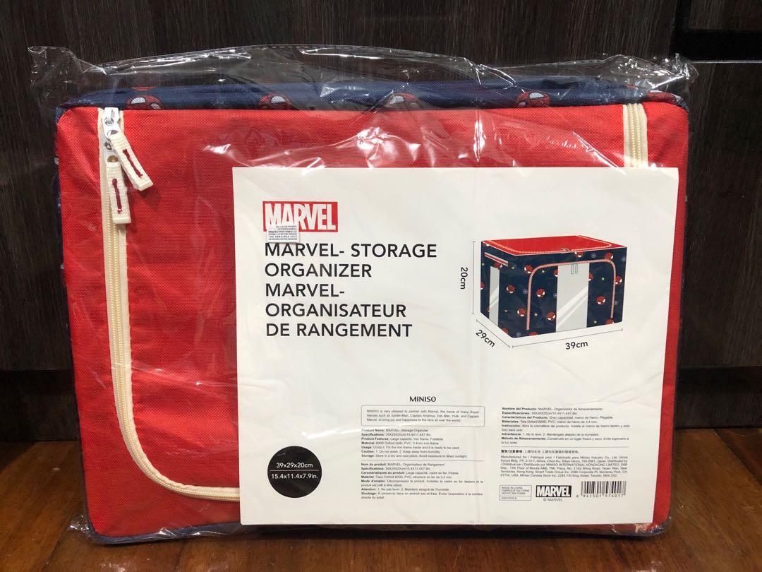 Miniso Storage Organizer (Marvel edition), Furniture & Home Living ...