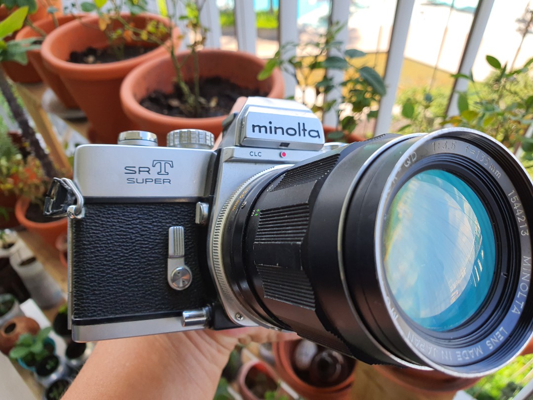 Minolta SrT Super, Photography, Cameras on Carousell