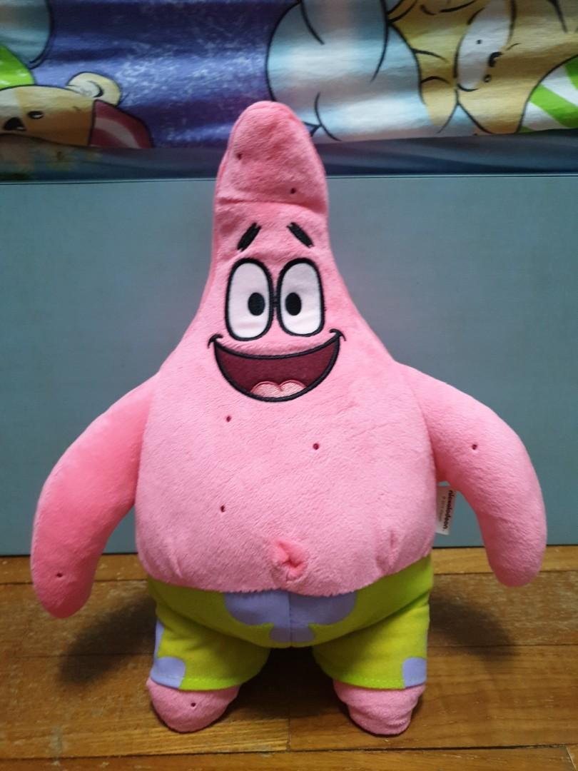 Patrick star soft toy, Toys & Games, Stuffed Toys on Carousell