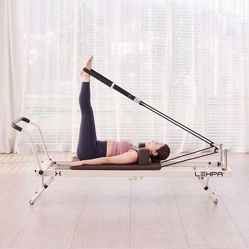 Pilates Foldable Reformer Bed Foldaway BN READY STOCK Black White ...
