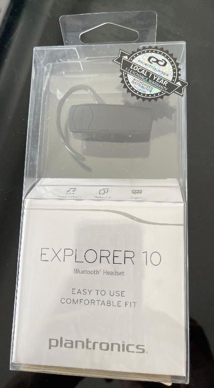 Plantronics Explorer 10 Bluetooth Headset, Audio, Headphones & Headsets ...