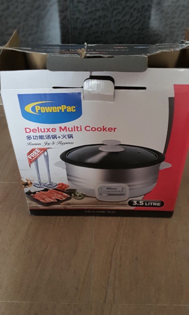 PowerPac deluxe multi cooker, TV & Home Appliances, Kitchen Appliances ...