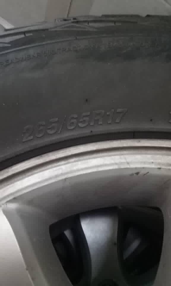 Prado king rim with tyre, Auto Accessories on Carousell